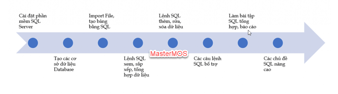 Học SQL online miễn phí - MasterMOS Education